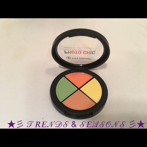 City Color | Makeup | City Colr Lip Palette Photo Chic Color Corrector ...